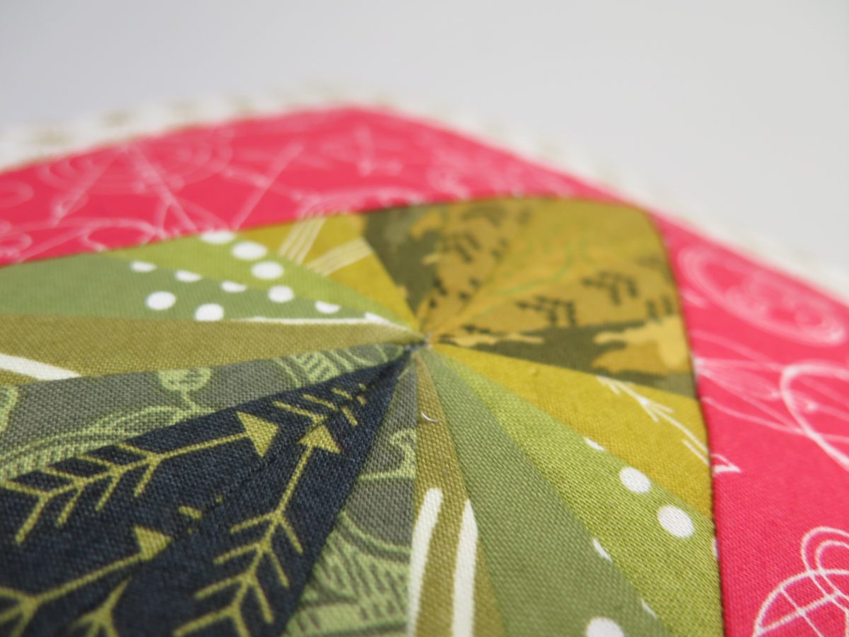 Foundation Paper Pieced Christmas Pillow - WeAllSew