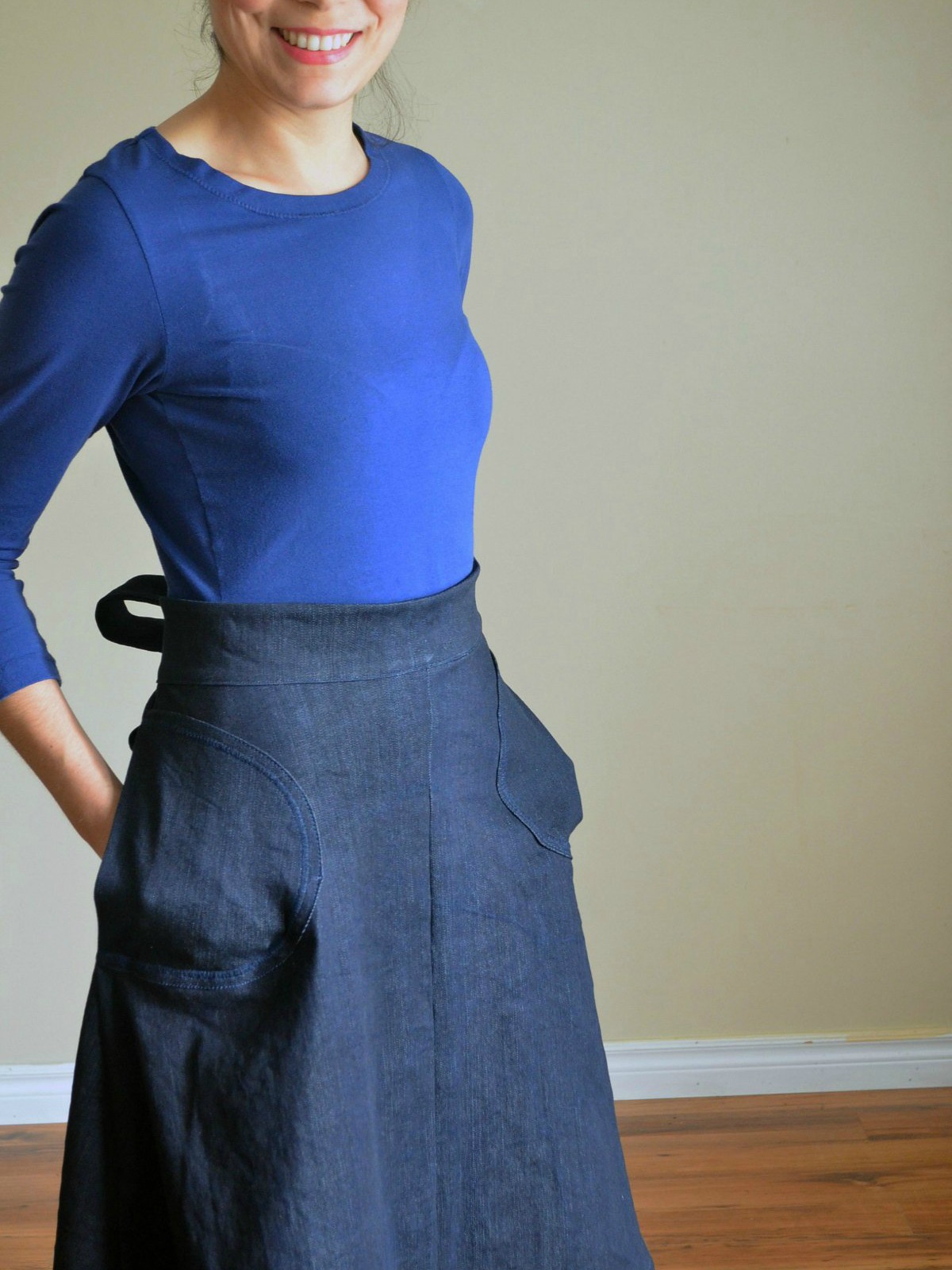 Easy A-line Skirt Tutorial - WeAllSew