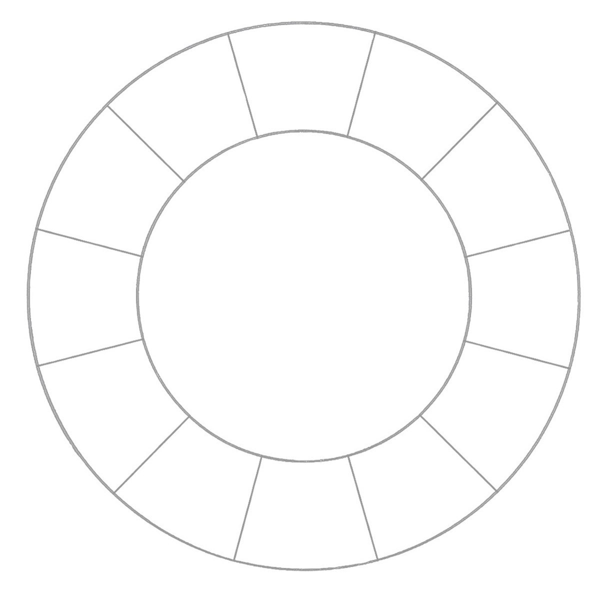 Blank Color Wheel Template - Sarseh.com Blank Color Wheel Template - Sarseh.com
