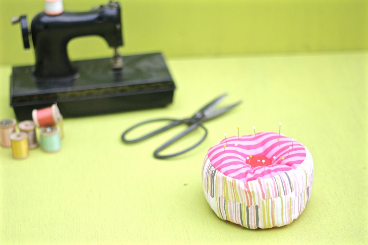 15-minute easy-sew pin cushion - WeAllSew