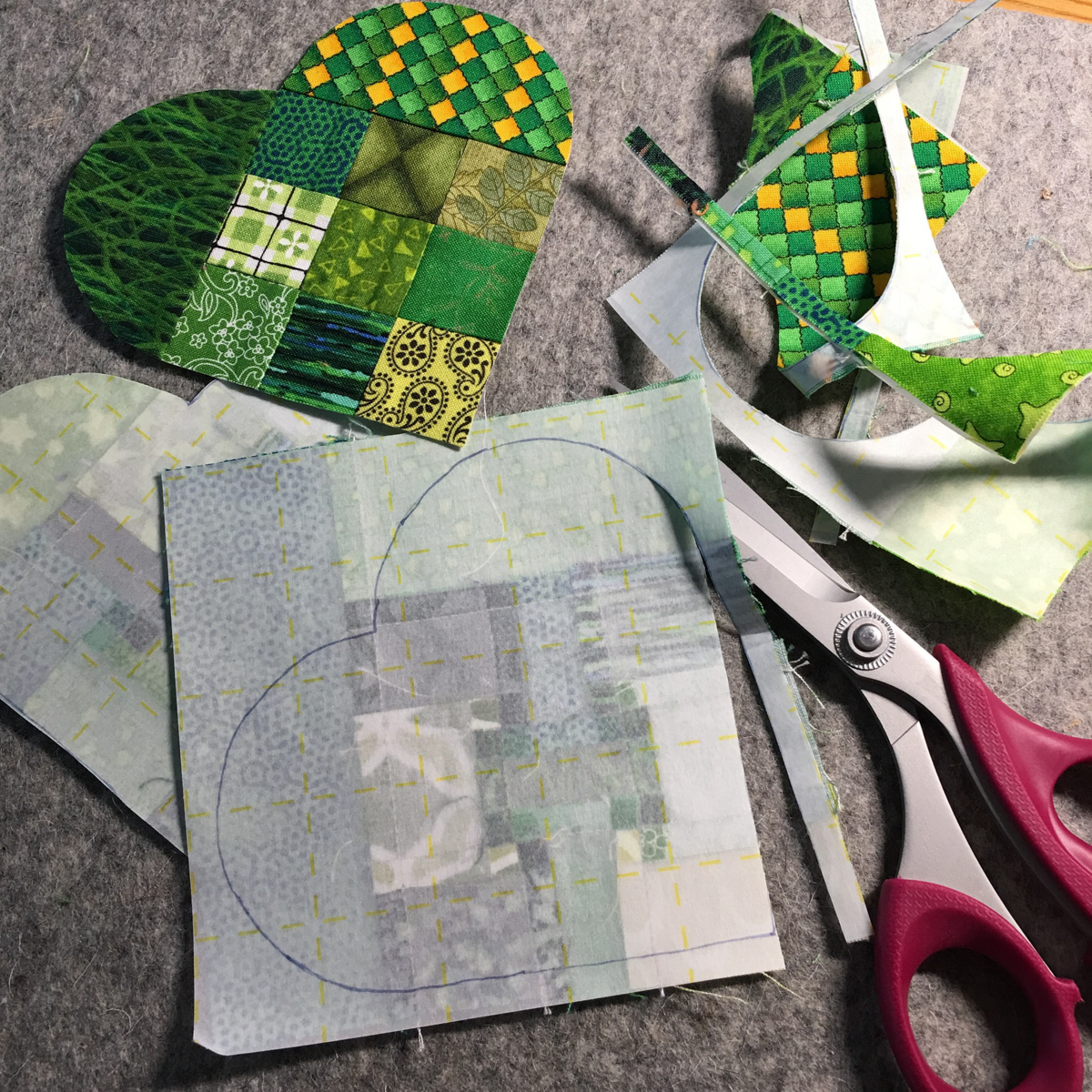 Shamrock Table Runner for St. Patrick's Day - WeAllSew