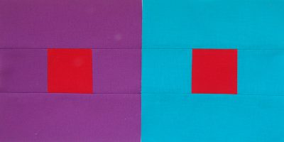Contrast of colors 1200 x 600 violet and blue with red - WeAllSew