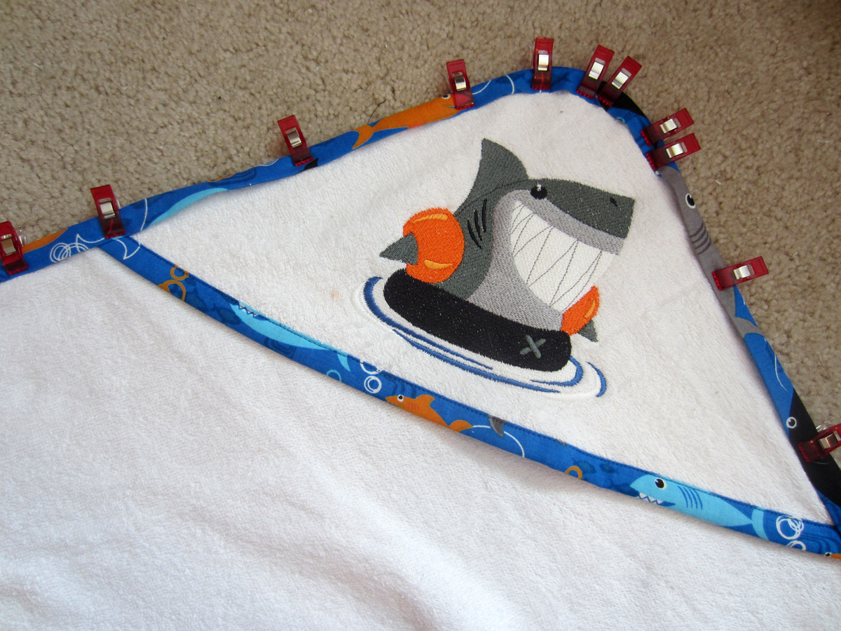 Hooded Baby Towel Tutorial - WeAllSew