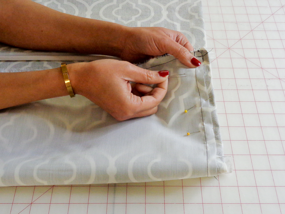 How to Make a Slatted Roman Shade Tutorial 1200 x 900 BERNINA WeAllSew ...