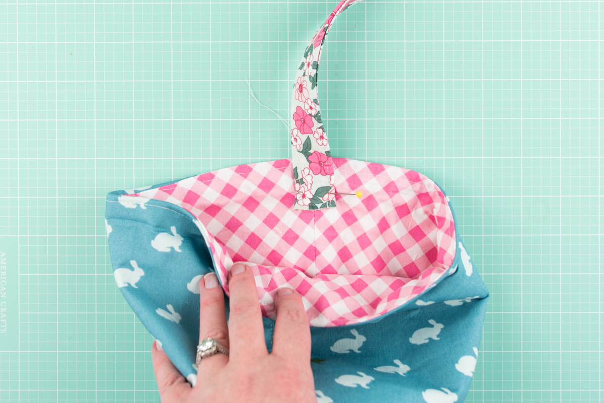 Fabric Easter Basket Tutorial - WeAllSew