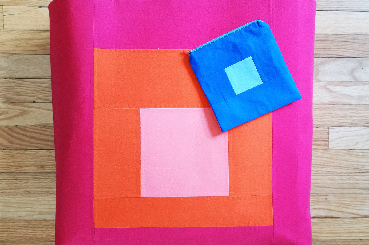 Color Block Tote Bag - WeAllSew