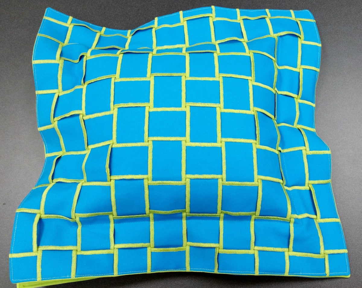 Flange Pillow with Distinctive Edge - WeAllSew