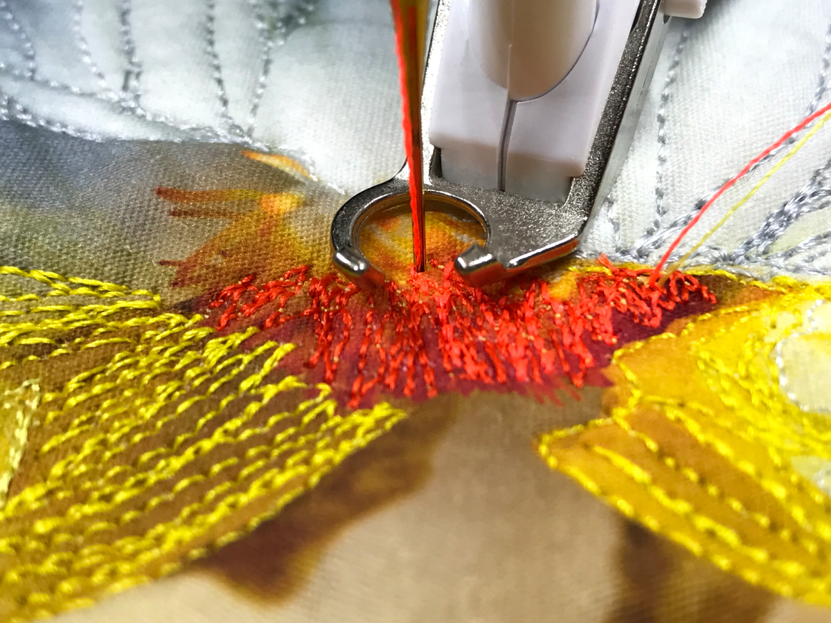 In The Loop—Introduction to Thread Painting - WeAllSew