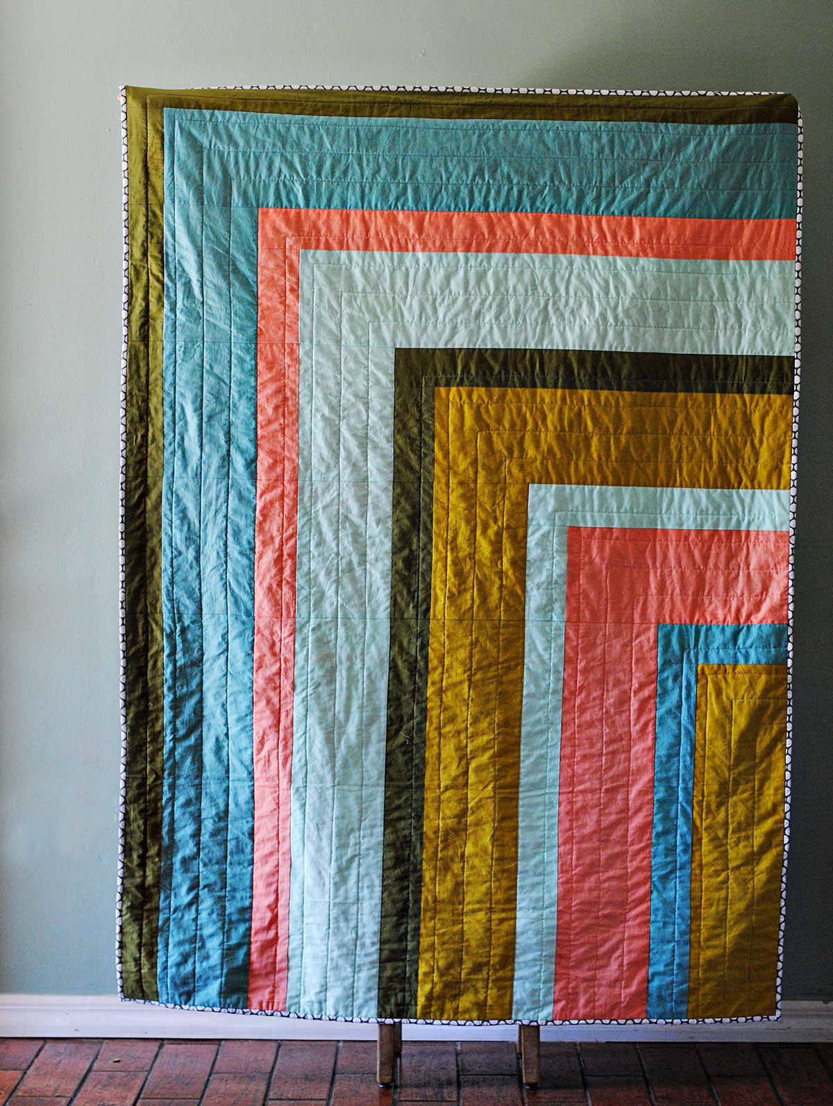 Corner Ripple Quilt Tutorial - WeAllSew