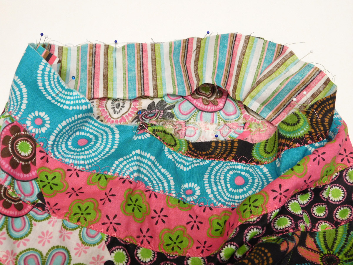 Spiral Strip Skirt Tutorial - WeAllSew