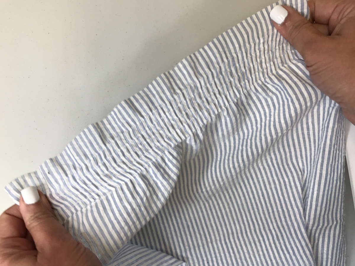 How to Create Shirring with Elastic Thread - WeAllSew