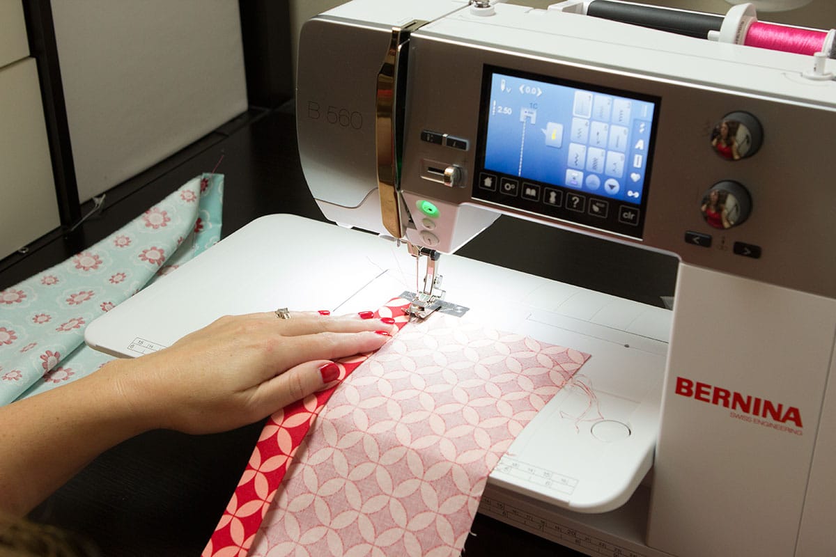 Hidden Pockets Nine Patch Quilt Block Tutorial - WeAllSew