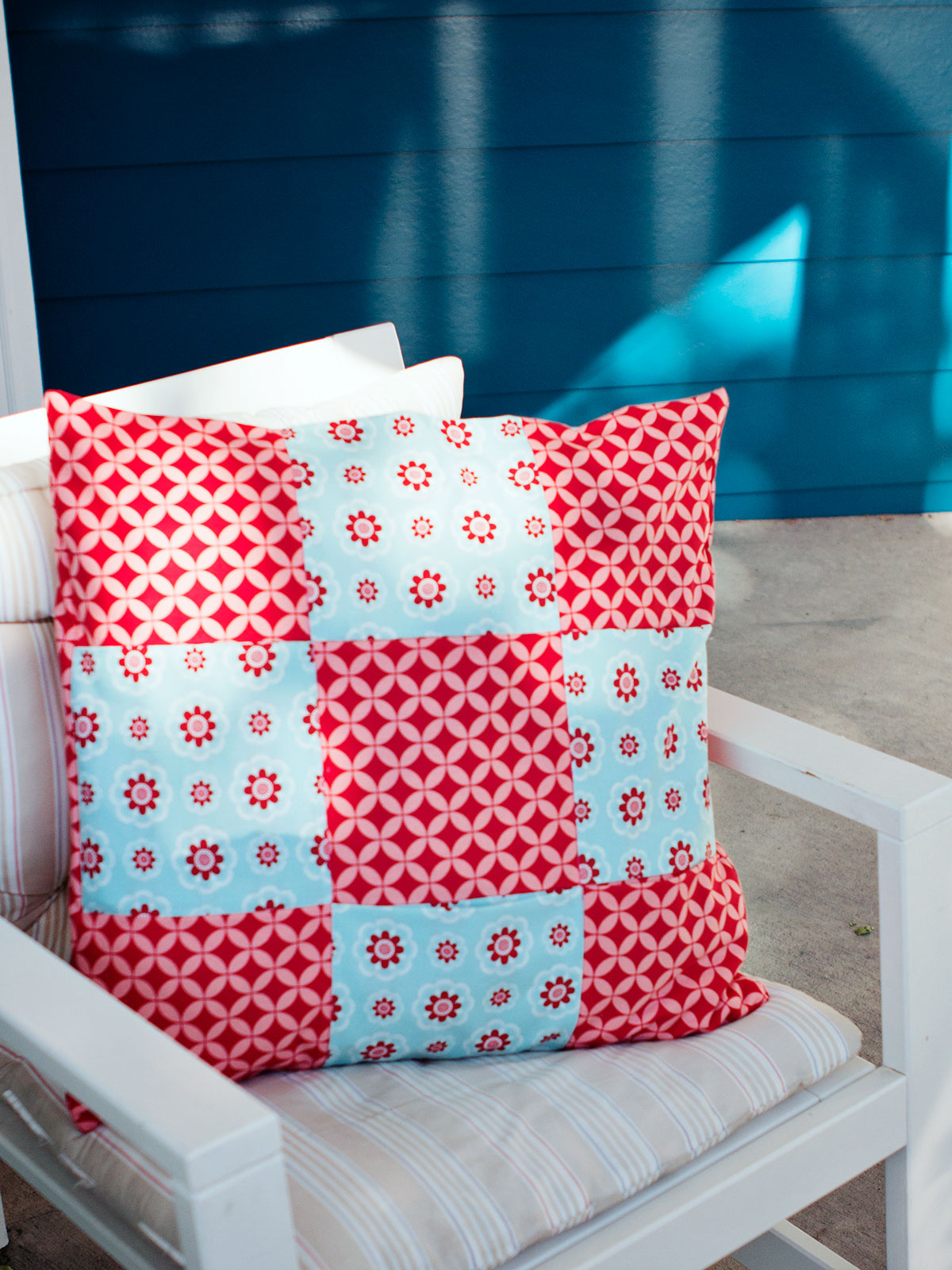 Hidden Pockets Nine Patch Quilt Block Tutorial - WeAllSew