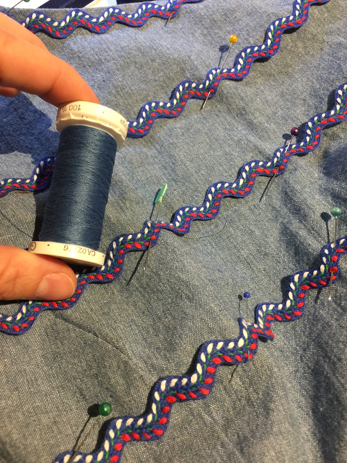 How to Sew a Tiered Dress with Trim - WeAllSew