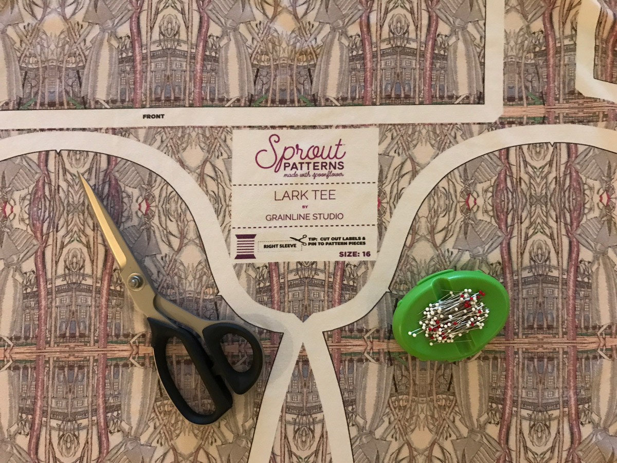 Designing Custom T-Shirts with Sprout Patterns - WeAllSew