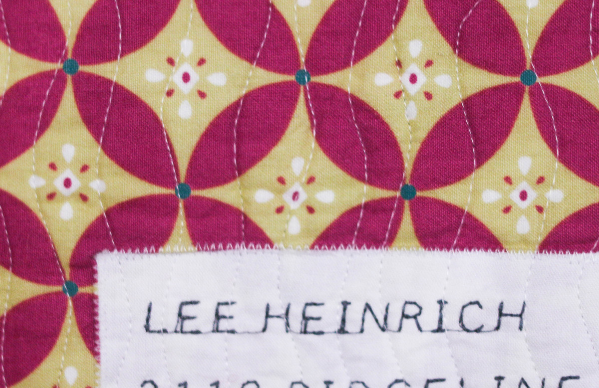 Don't Forget the Quilt Label! - WeAllSew