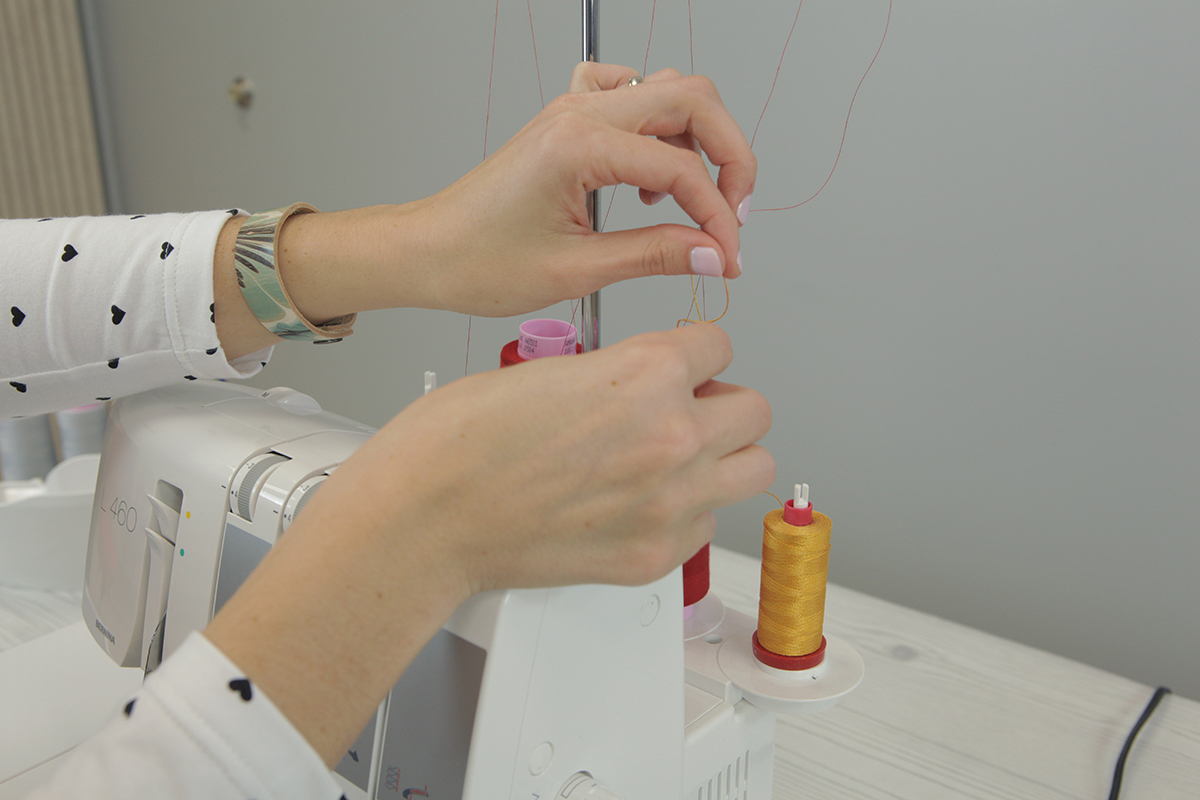 Sparkle Rolled Hem Napkins - WeAllSew