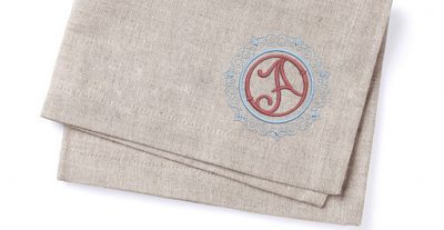 1-letter Monogram tutorial - WeAllSew