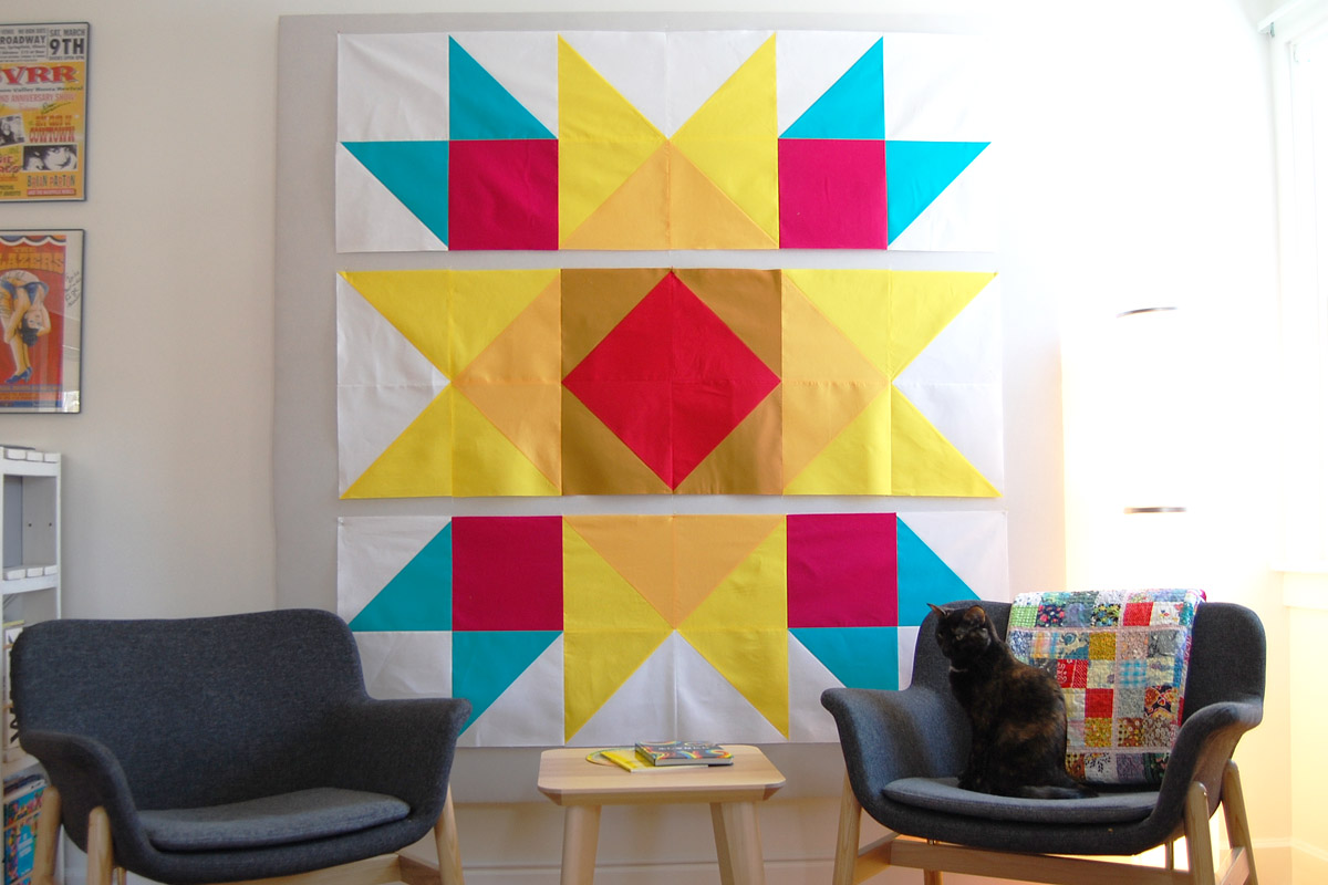 Union Square Big Block Quilt-Along Part 2 - WeAllSew