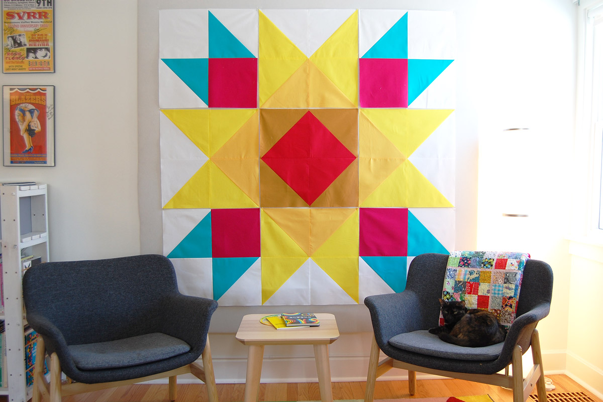Union Square Big Block Quilt-Along Part 2 - WeAllSew