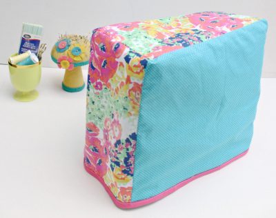 slider DIY reversible sewing machine cover - WeAllSew