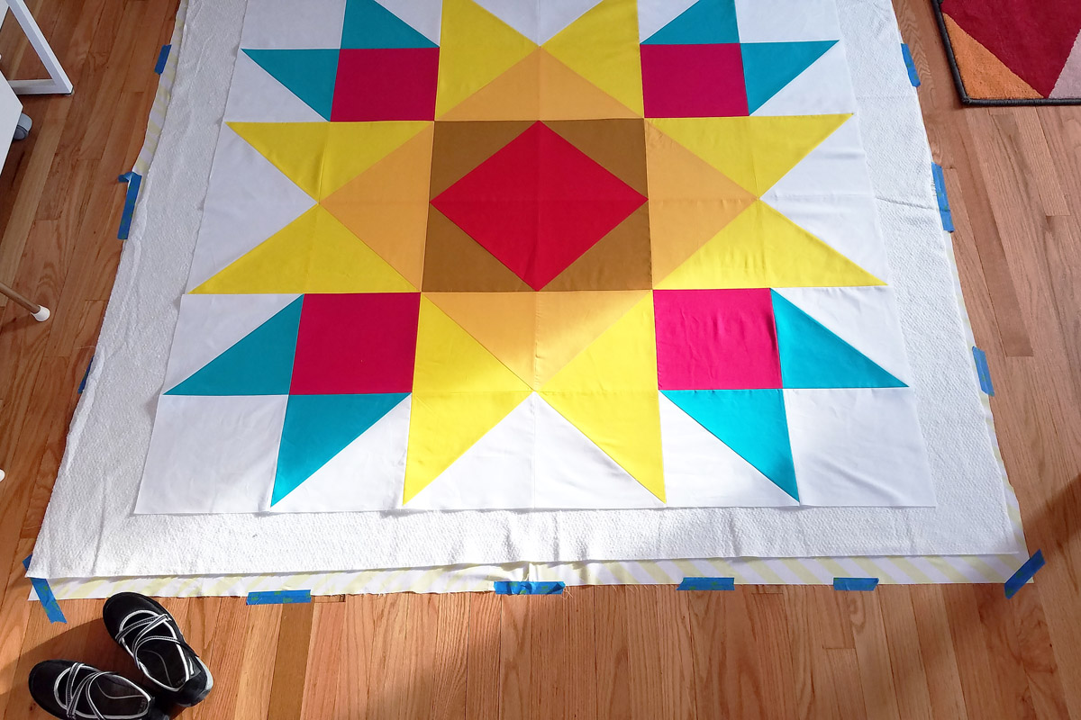 Union Square Big Block Quilt-along Part 3 - WeAllSew