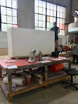 Larger-than-life Sewing Machine Statue Built - WeAllSew
