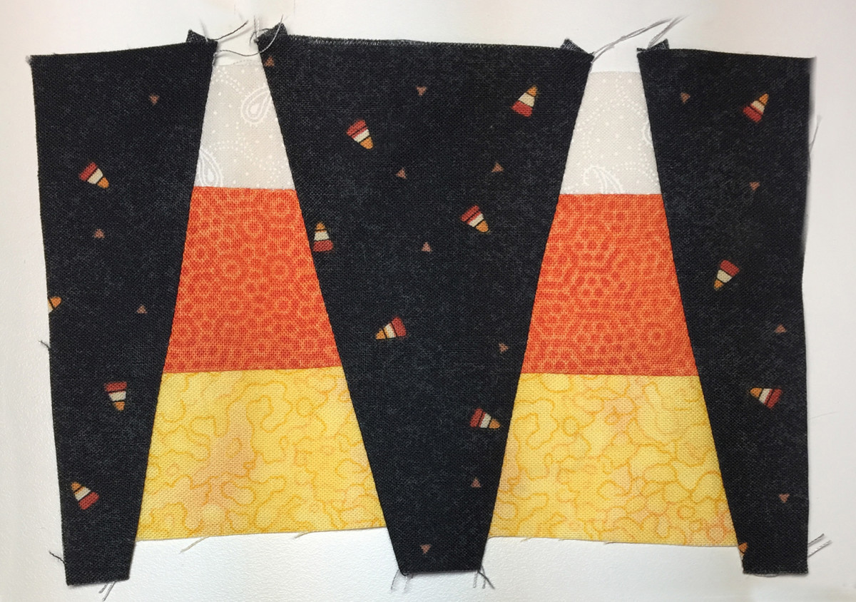 Candy Corn Mini Quilt - WeAllSew
