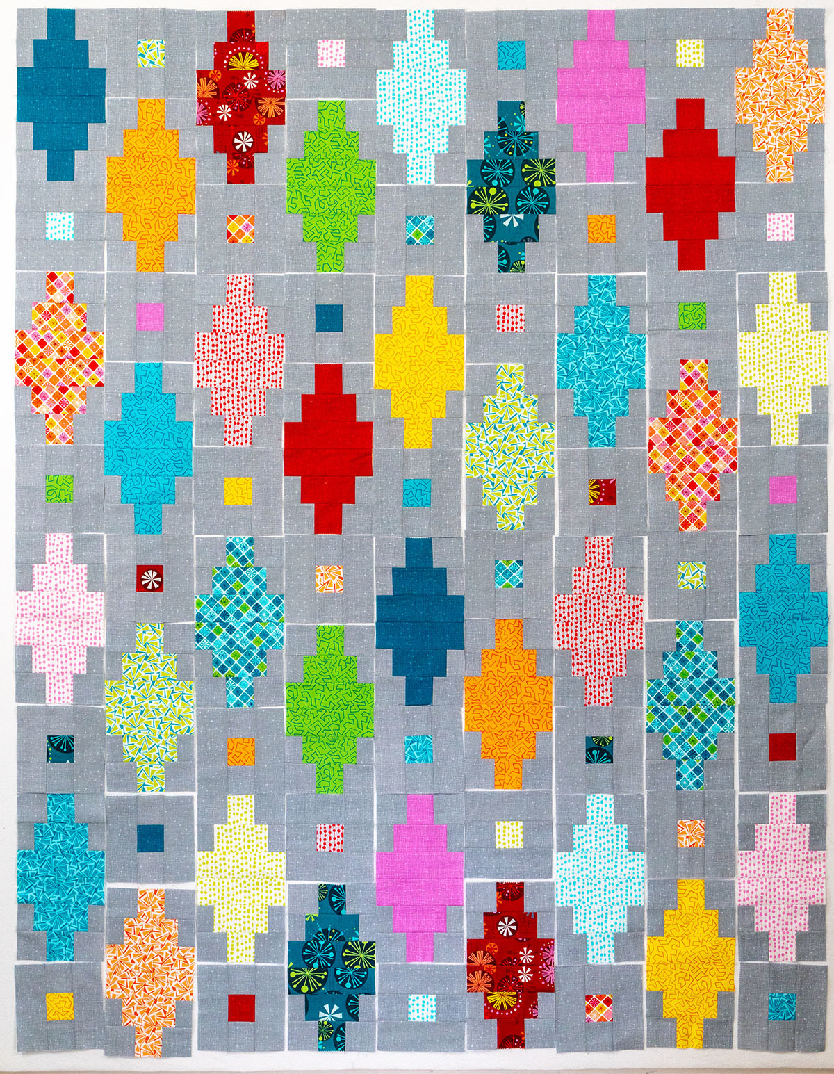 Beaded Lanterns Quilt Along Week 3 - Quilt Top Assembly - WeAllSew