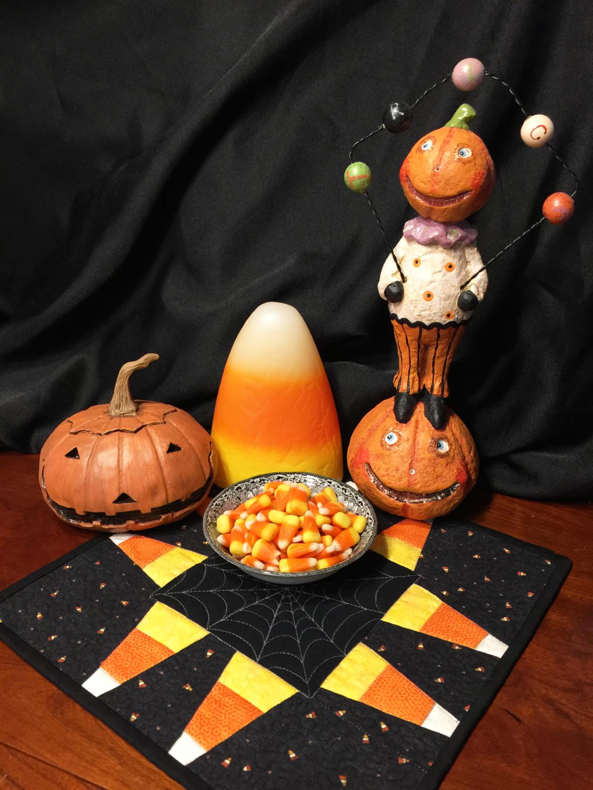 Candy Corn Mini Quilt - WeAllSew