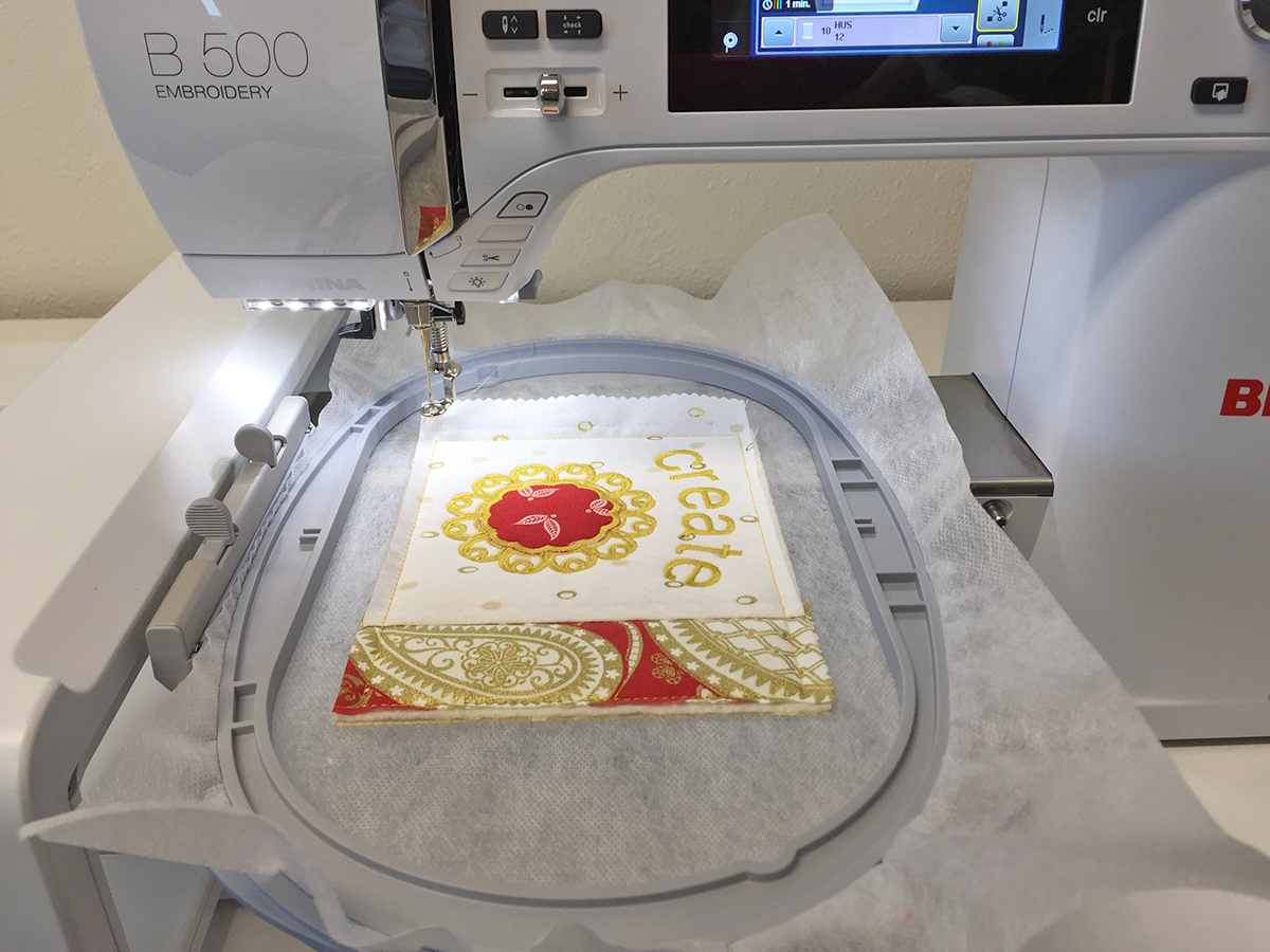First Stand Alone Embroidery Machine - WeAllSew