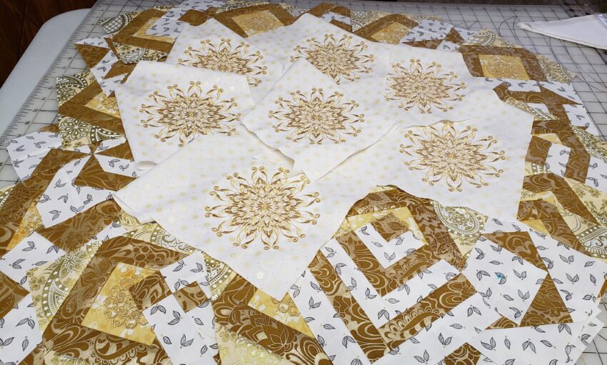 Progress on my Bernina 125th Anniversary Jubilee quilt | WeAllSew