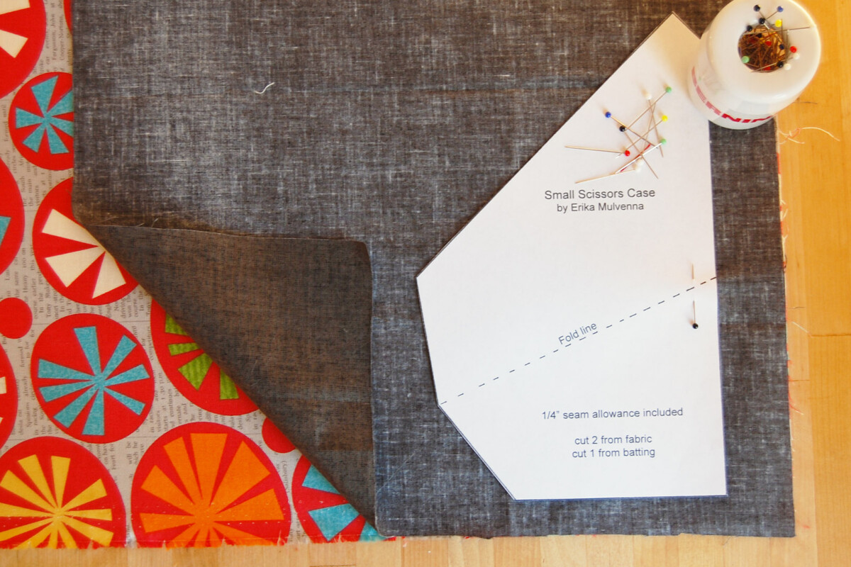 Mini Scissors Case with Needle Minder - WeAllSew