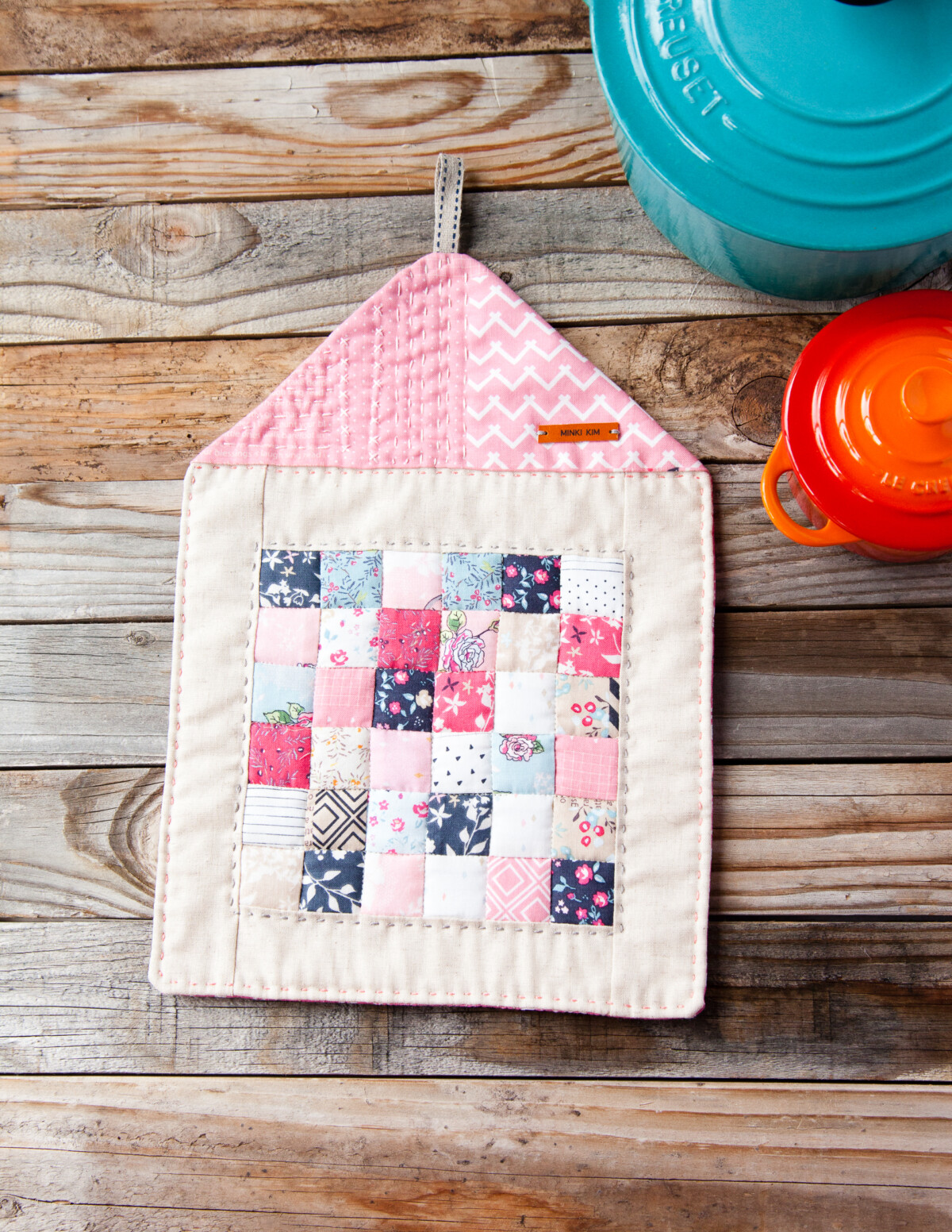 Quilted Mini House Trivets - WeAllSew