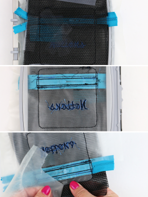 WeAllSew_how to embroider on pet scree_ In the hoop notion case 06 ...