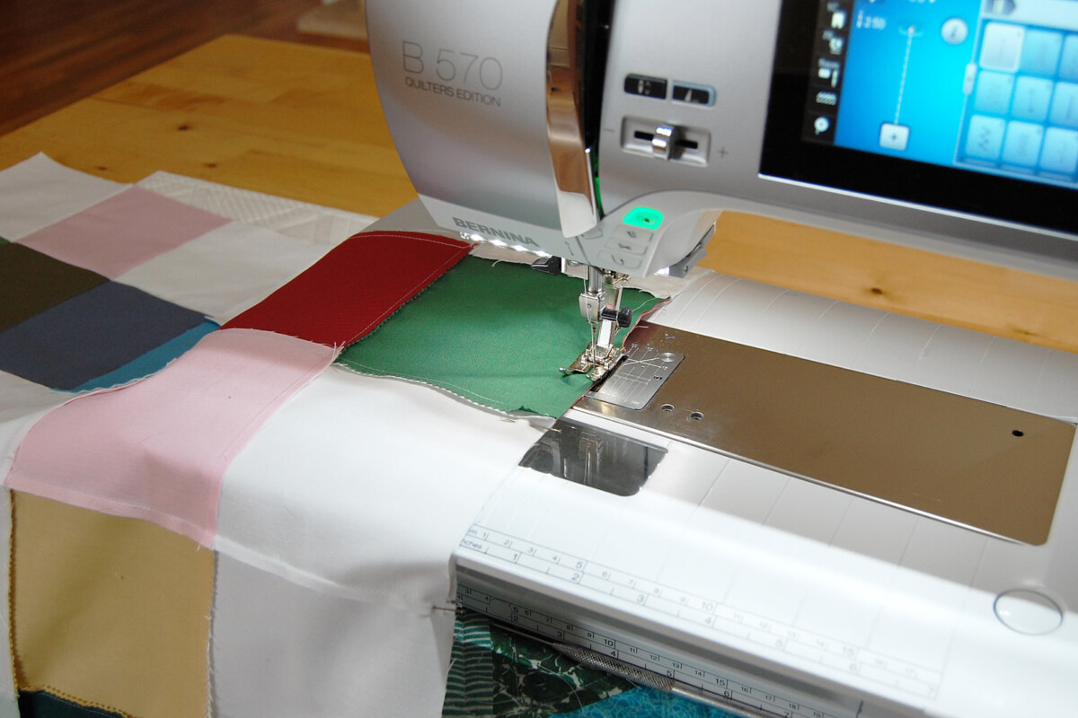 Minky-backed Patchwork Baby Quilt - WeAllSew