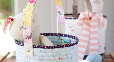 Fabric Easter Basket Tutorial Weallsew