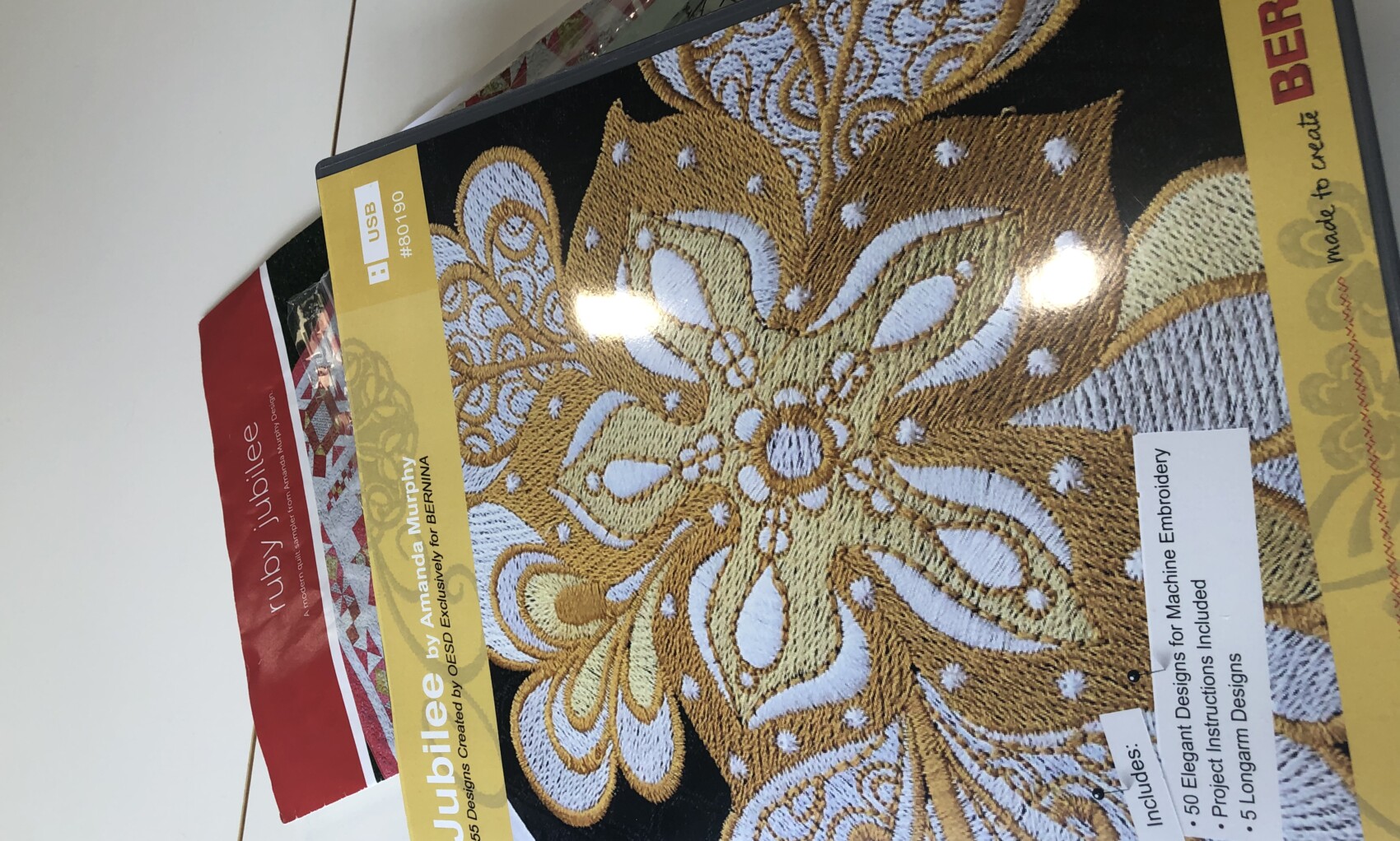 Ruby Jubilee Christmas quilt | WeAllSew