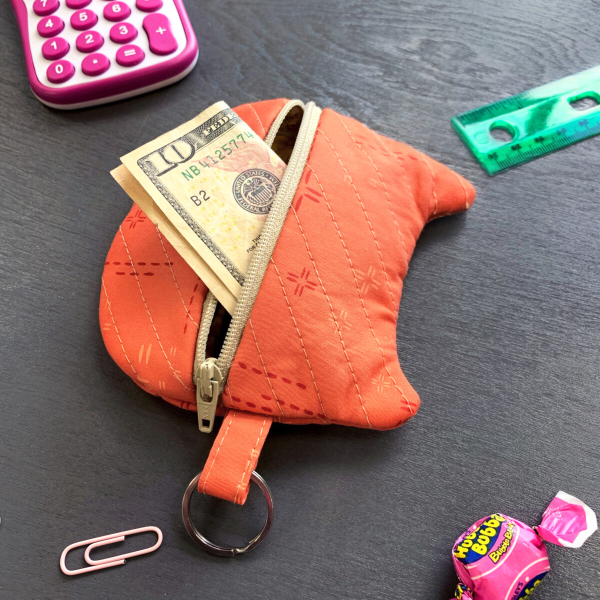 Cat Zipper Pouch Tutorial - WeAllSew