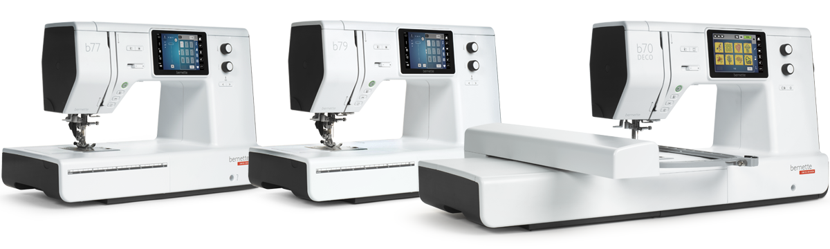 Introducing the New Line of bernette Machines: The 70 Series - WeAllSew
