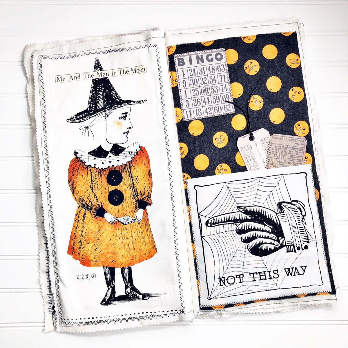 Halloween Scary Book Tutorial - WeAllSew