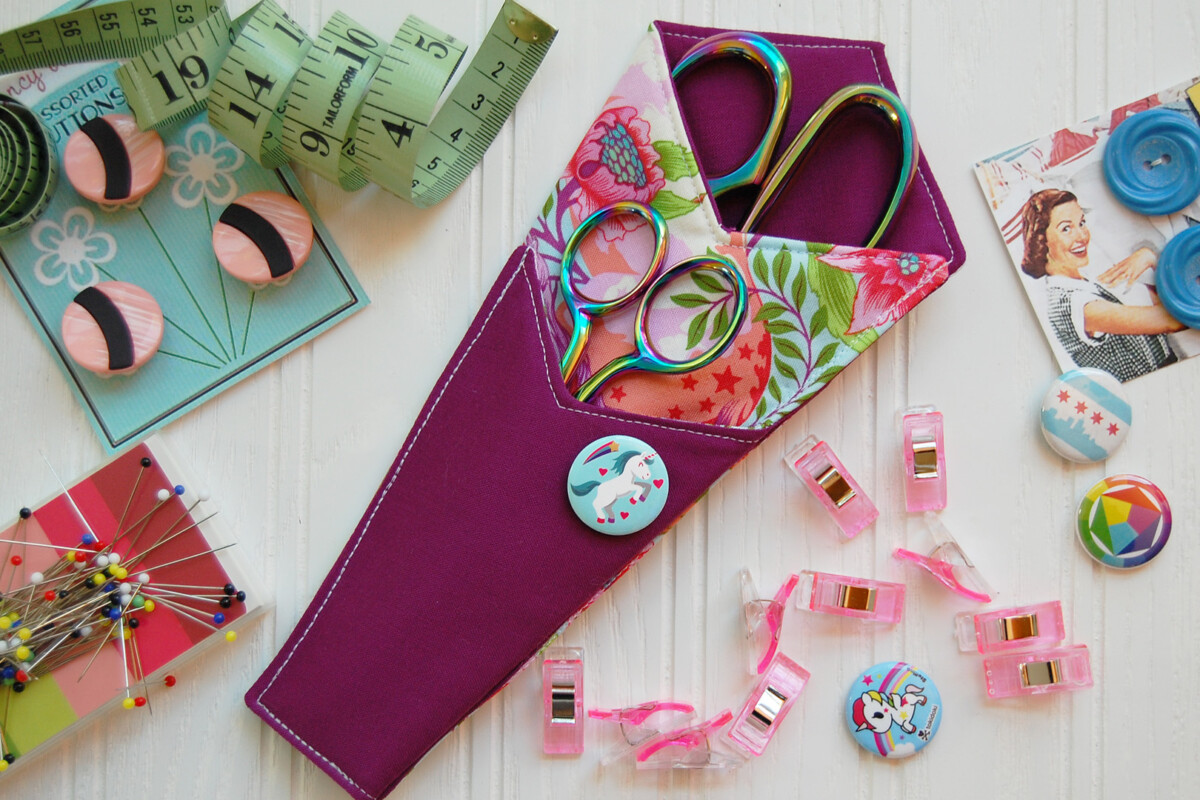 Scissors Case Tutorial - WeAllSew