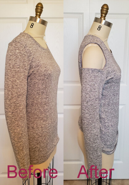 Cold Shoulder Tops Three Different Ways | WeAllSew