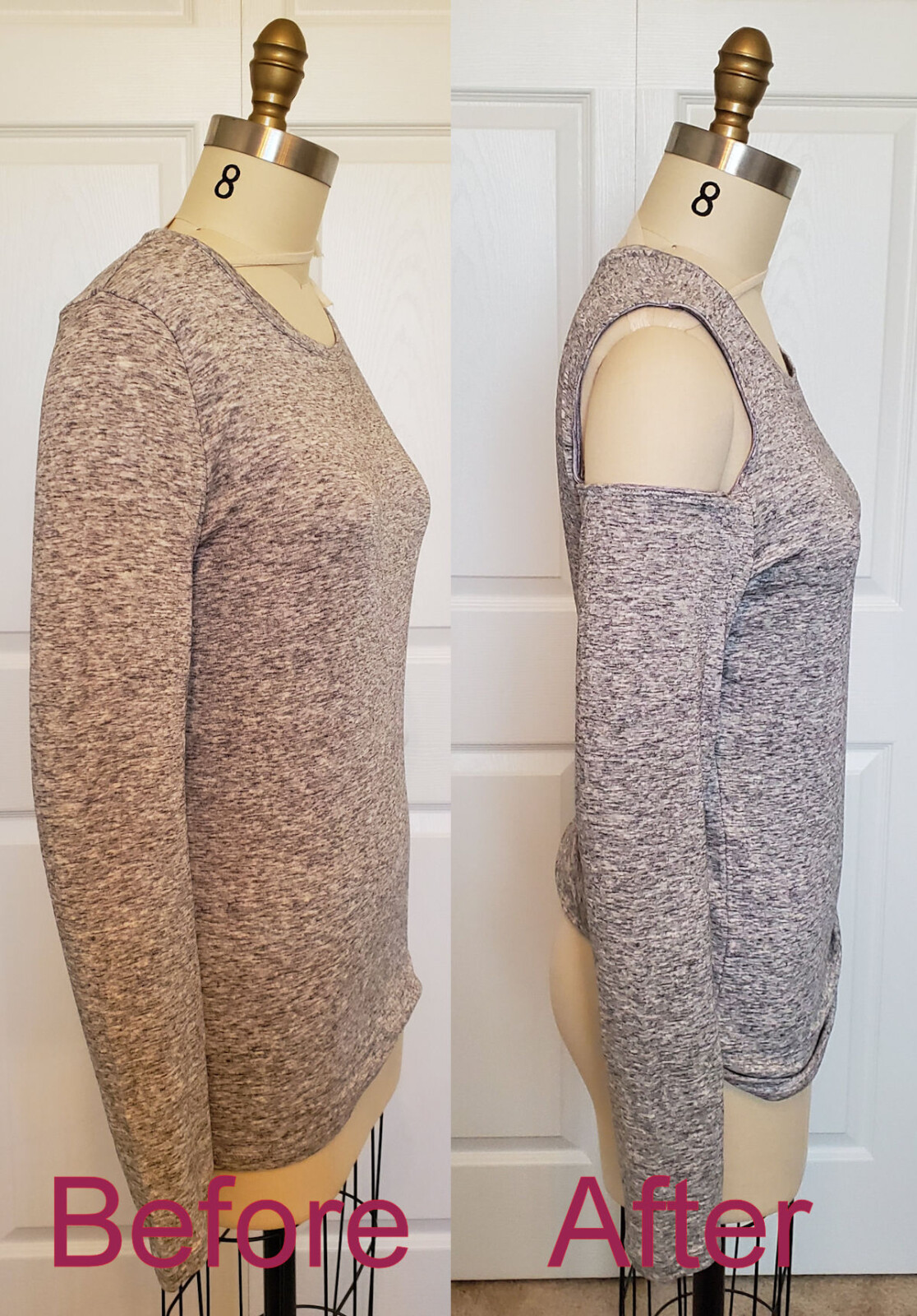Cold Shoulder Tops Three Different Ways - WeAllSew