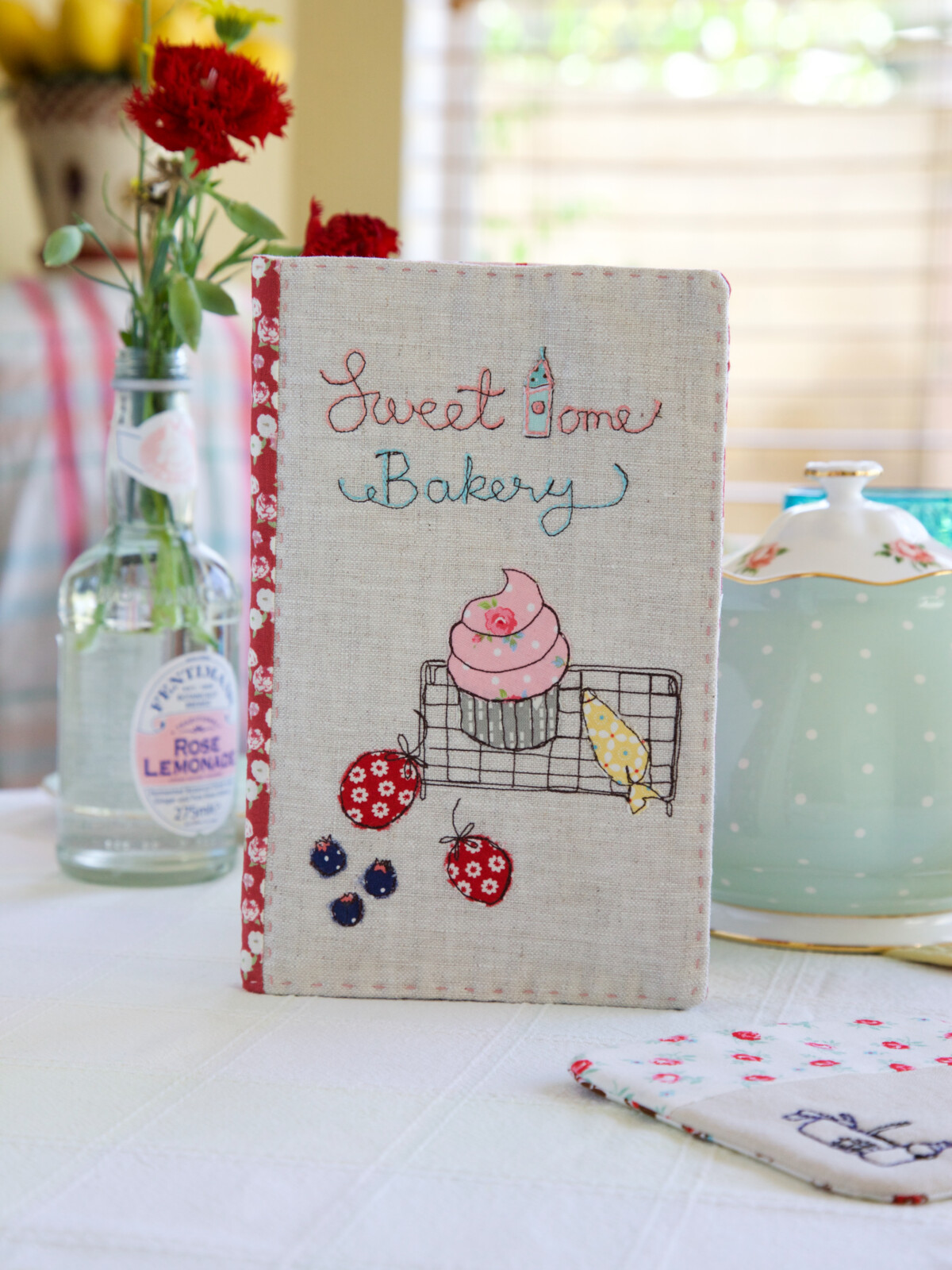 Fabric Book Cover Tutorial - WeAllSew