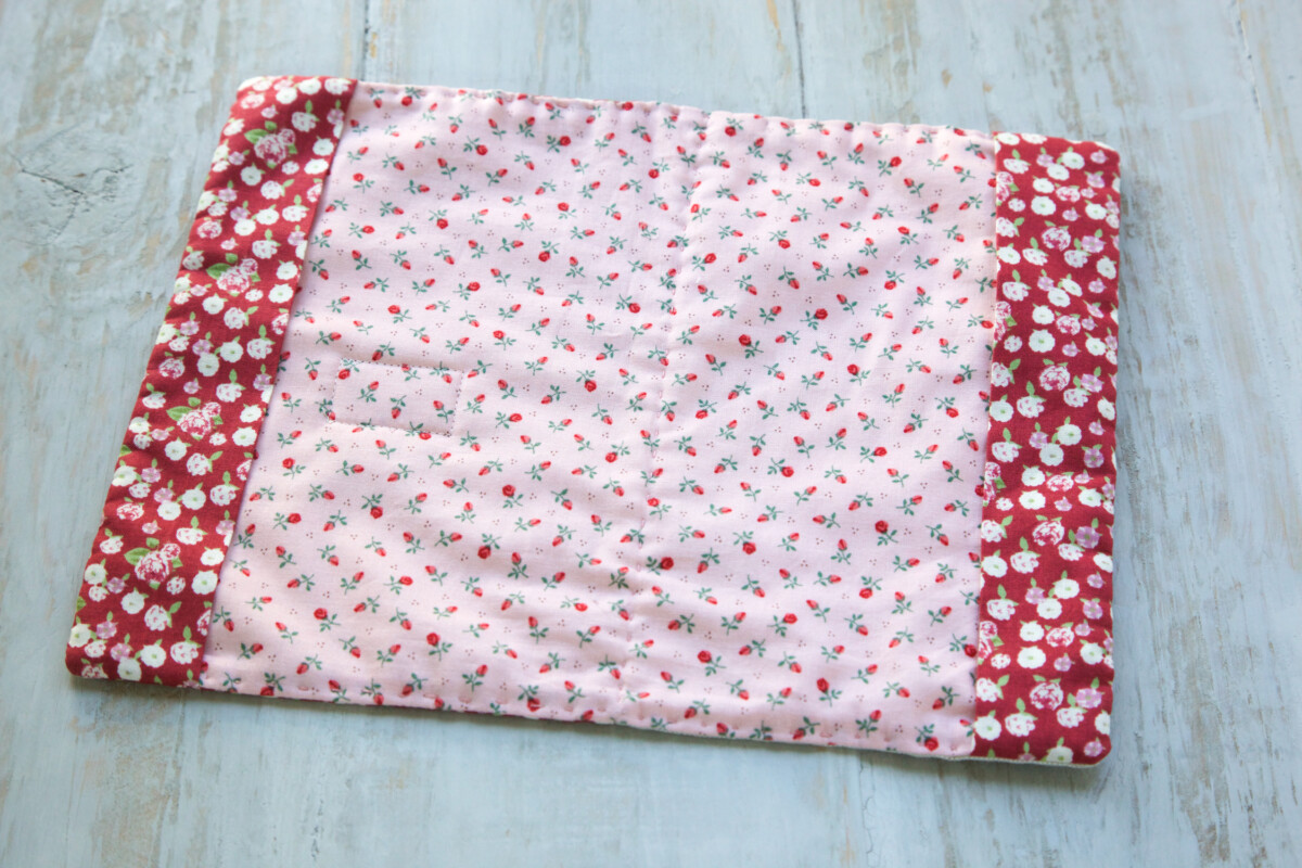 Fabric Book Cover Tutorial - WeAllSew