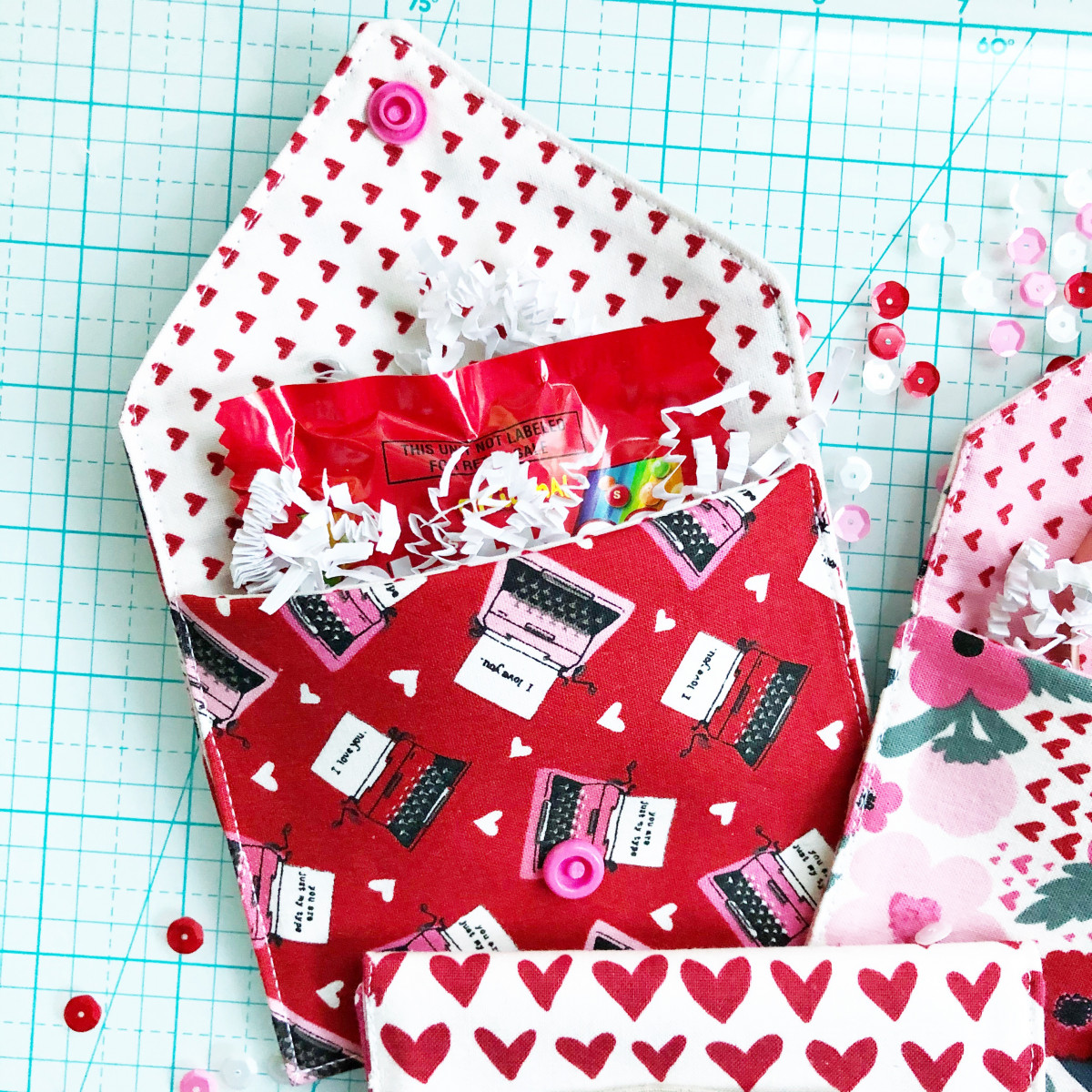 Fabric Envelope Tutorial - WeAllSew