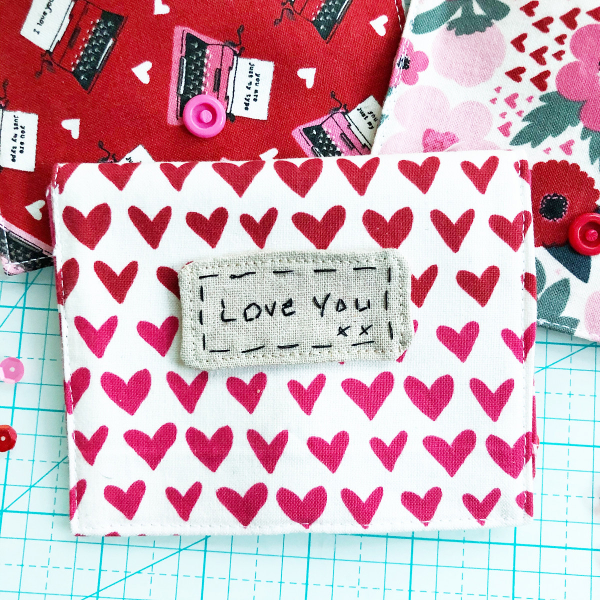 Fabric Envelope Tutorial - WeAllSew