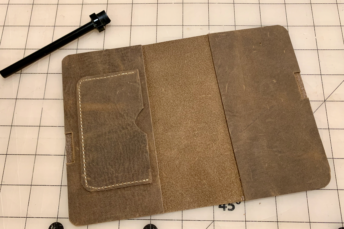 How to Make a Leather Notebook Cover - WeAllSew