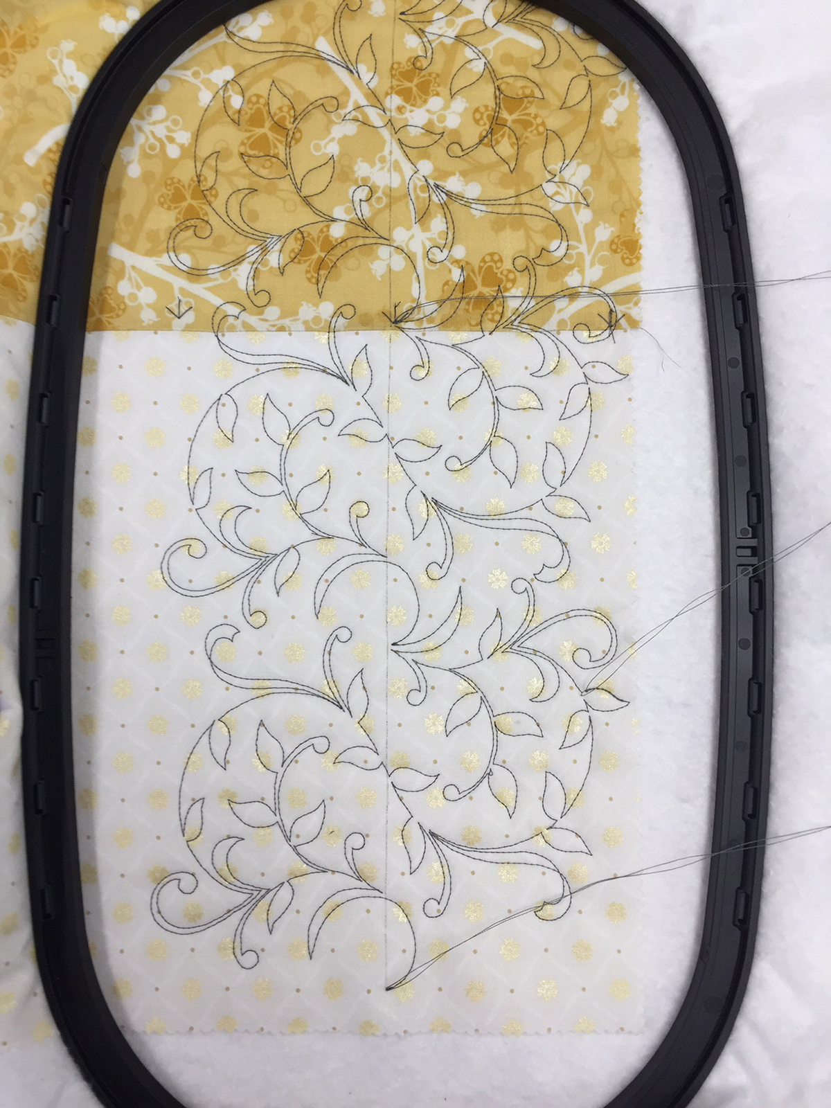 Edge-to-Edge Quilting in the Embroidery Hoop - WeAllSew